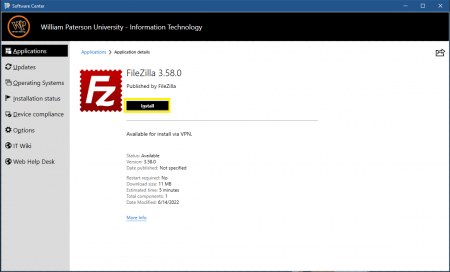 University Software - William Paterson University - Information ...