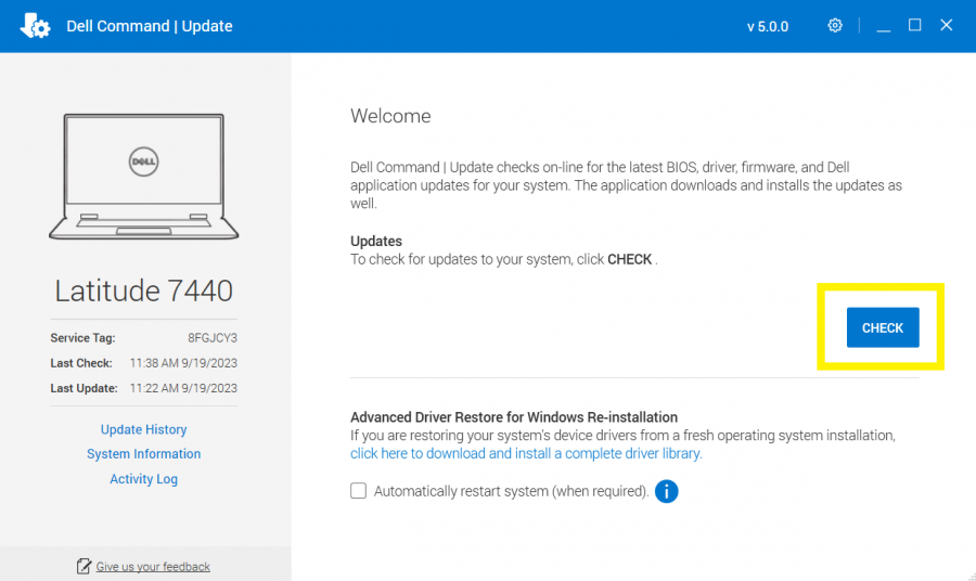 Dell Command Update - William Paterson University - Information ...