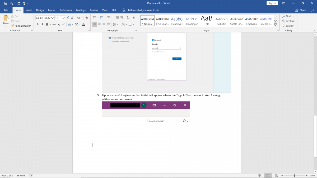 OneNote 2016 Setup - William Paterson University - Information ...